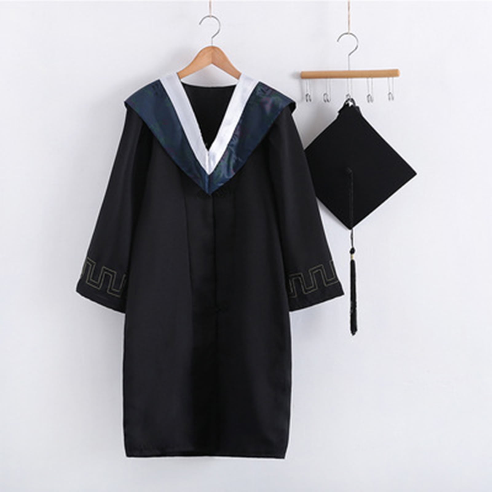 School Clothes Cosplay Uniform Bachelor Hat Graduation