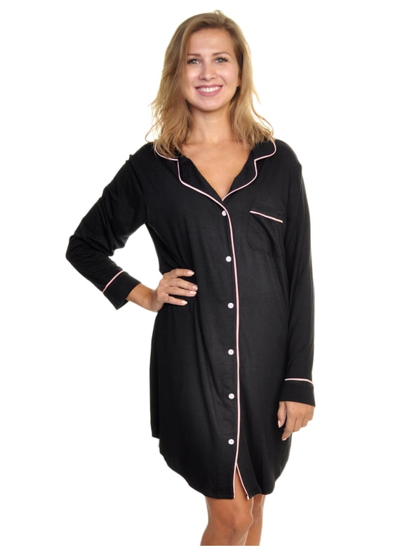 Button Down Sleep Shirt