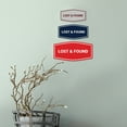 Signs ByLITA Fancy Lost & Found Sign (Ivory/Dark Brown) - Medium ...
