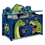 Disney Mickey Mouse Deluxe Wood Toy Box by Delta Children, Greenguard ...