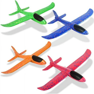 Foam Glider Airplane Hand Throwing Planes Toys Foam Aircraft Flying ...