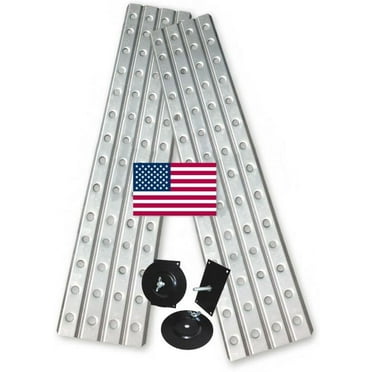 Loading Ramp Storage Brackets for Step Deck Trailers without Knee ...