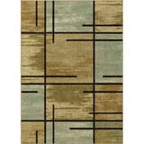 Better Homes & Gardens Spice Grid Area Rug, Blue, 6'7" x 10' - Walmart.com