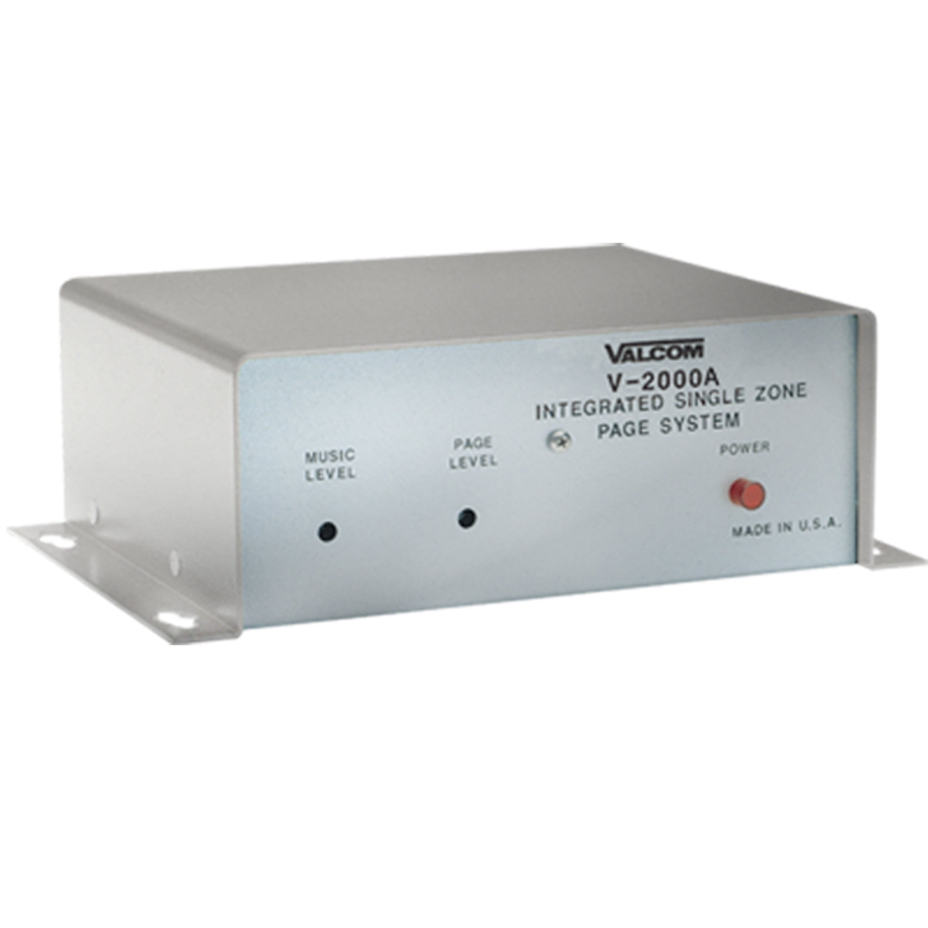 Valcom V-2000A Integrated Single Zone Page Control Unit - Walmart.com