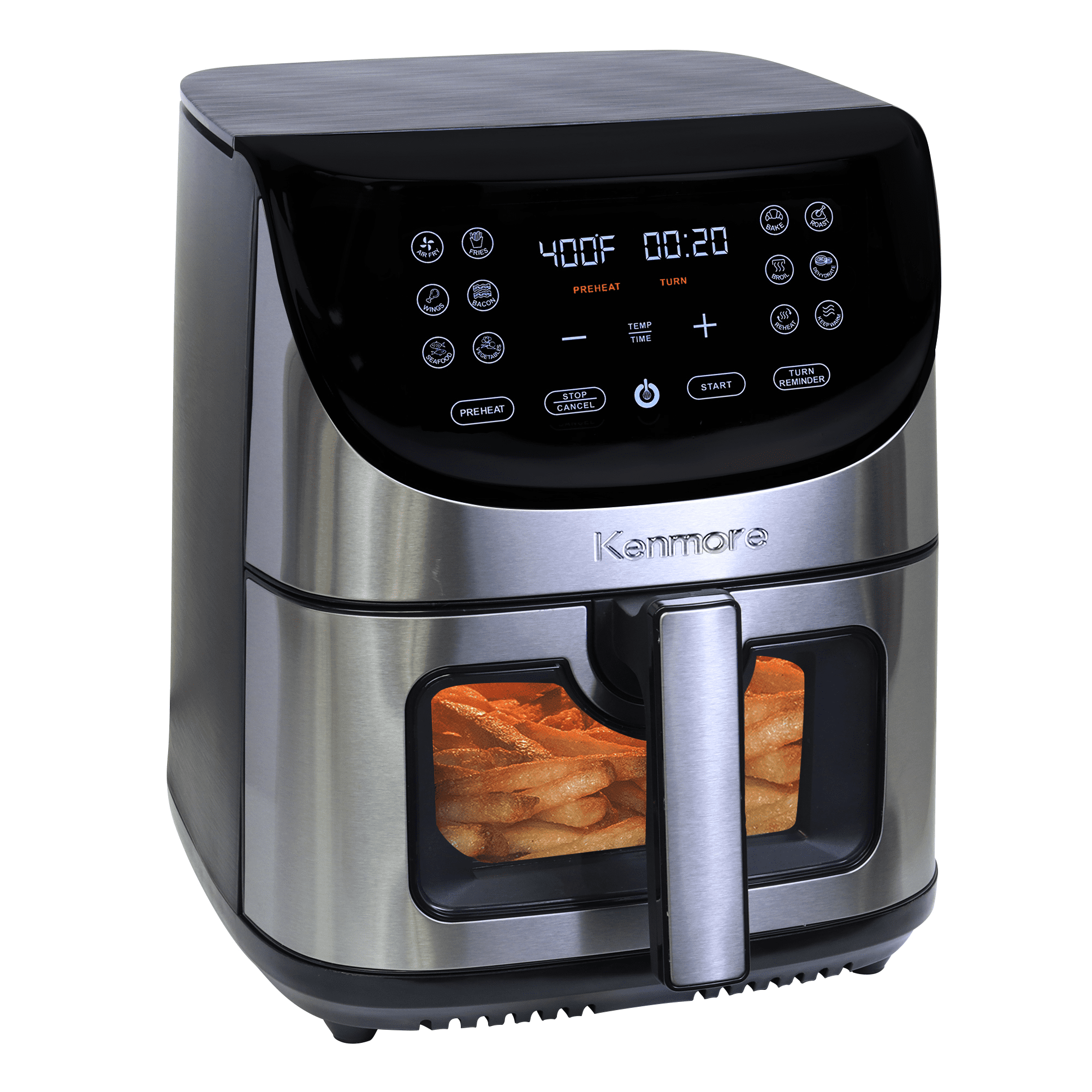 Click here for Kenmore 8 Qt Air Fryer  1700w  12 Cooking Presets... prices