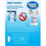 Free Shipping! Great Value Water Dispenser White Top Load Hot Cold ...