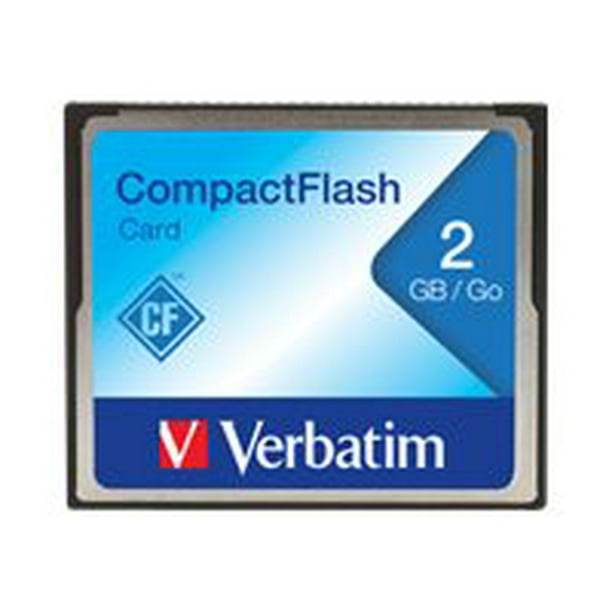 Verbatim - Flash memory card - 2 GB - CompactFlash - for P/N: 97705 ...