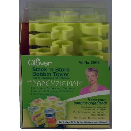 Clover Stack'n Store Bobbin Tower Holds 30 | Walmart Canada
