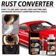 Rust Converter & Remover with Brush for Metal, Converts Rust into ...