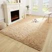 TWINNIS Large Plush Home Indoor Super Soft Fluffy Carpets Shaggy Area ...