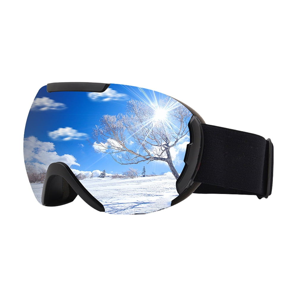Ski goggles double anti-fog, goggles anti-snow wind - Walmart.com