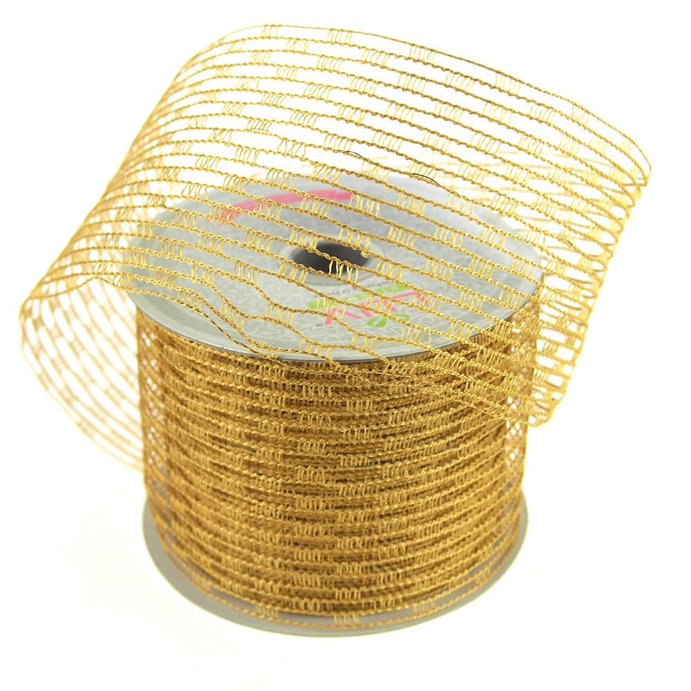 Stretch Netting Wired Mesh Ribbon, 2-1/2-Inch, 10 Yards - Walmart.com