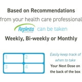 Replesta Vitamin D3 50,000 IU Chewable Wafers for Vitamin D Deficiency ...