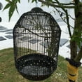 Warkul Bird Cage Mesh Cover Easy to Clean Adjustable Elastic Soft Bird ...