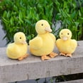 Plush Yellow Duck Toy Stuffed Animal, Small Soft Doll for Kids Baby ...