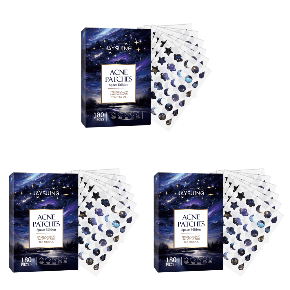 180 PCS Patches Acné Hidrocoloide Star Pimple Patches Ácido Salicílico ...