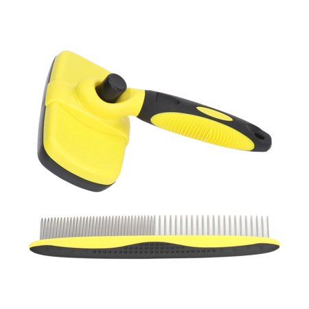 Pet Slicker Brush Grooming Comb, Remove Floating Hair Safe Deshedding ...