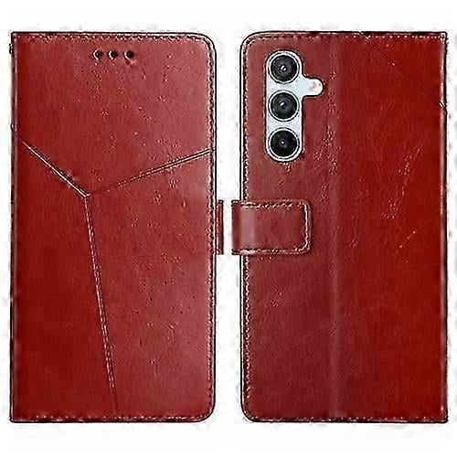 For Samsung Galaxy S24+ 5G Y-shaped Pattern Flip Leather Mobile Phone ...