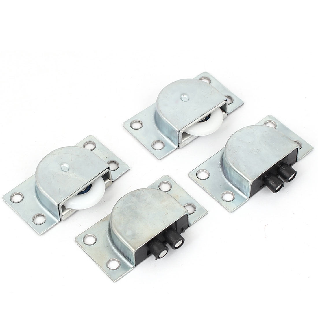 Unique Bargains Wardrobe Closet Single Wheel Sliding Door Roller Set ...