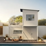 Two Story Tiny House, Flat-Pack House, Two-Story Tiny House ...