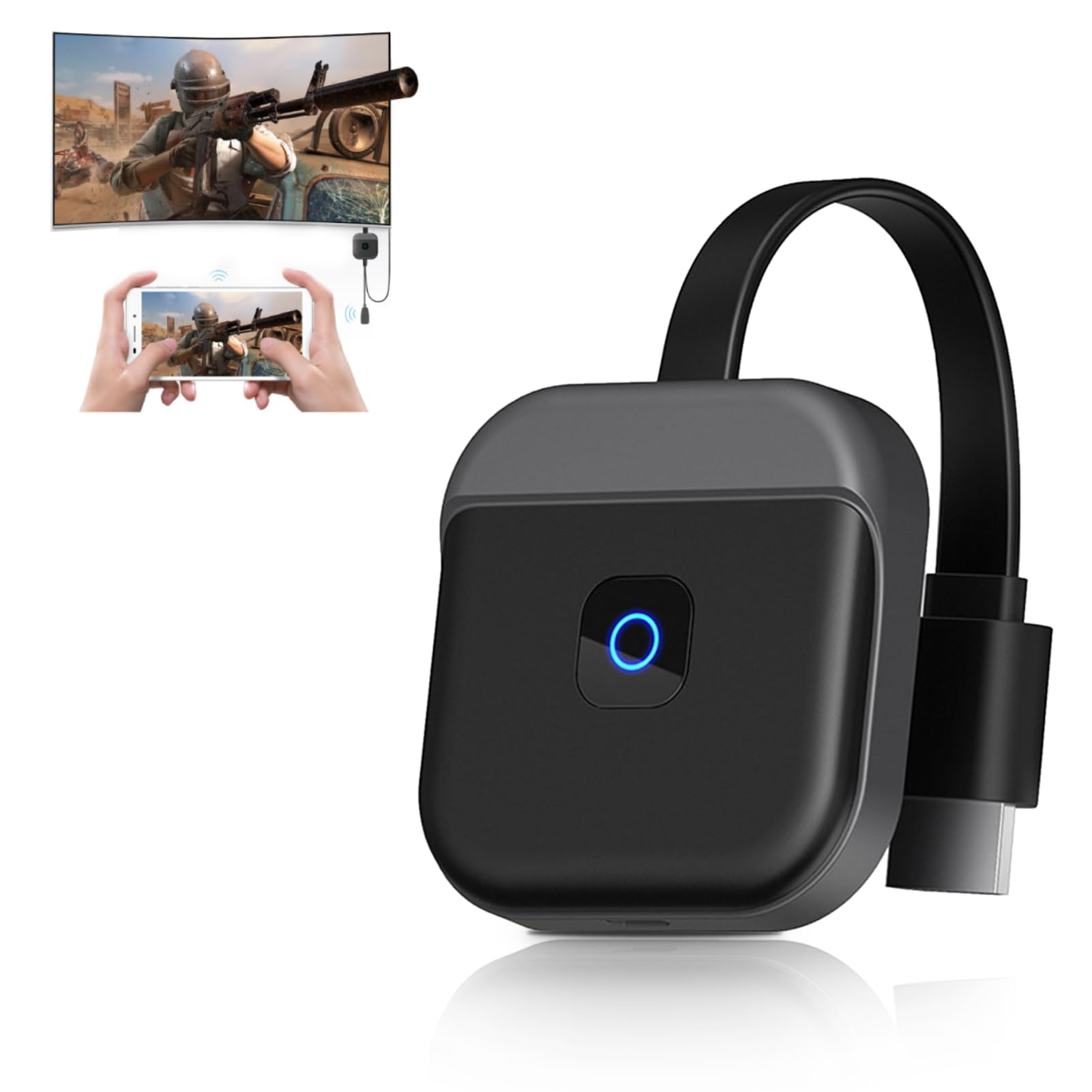 Adaptador de pantalla inalámbrico EBTOOLS 4K Streaming TV Android iOS ...