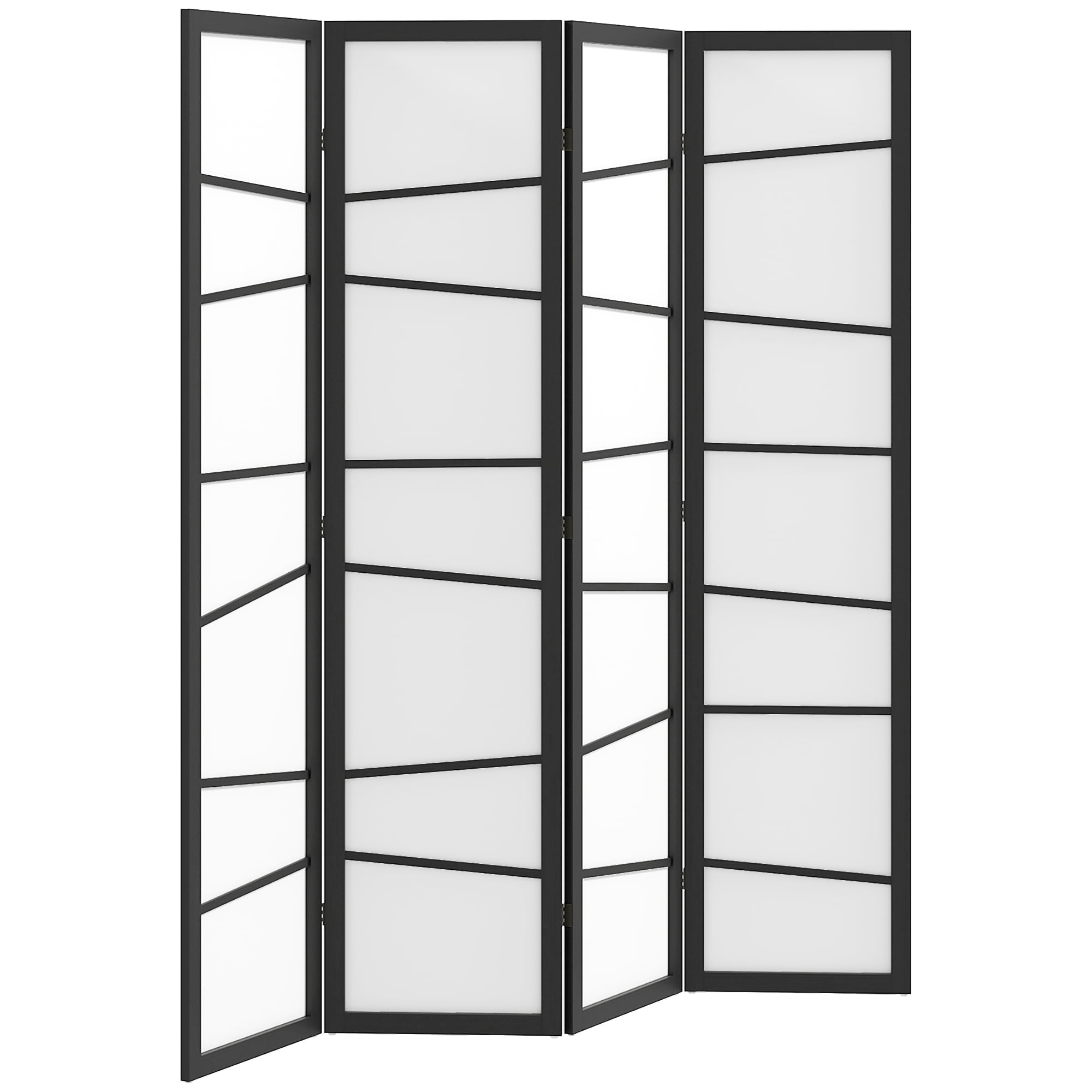 Click here for Homcom Folding Room Divider  4 Panel Privacy Scree... prices