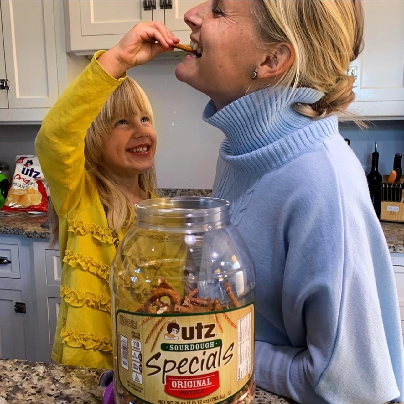 Utz Original Sourdough Specials Pretzels - 52 oz Barrel in Nepal at NPR ...