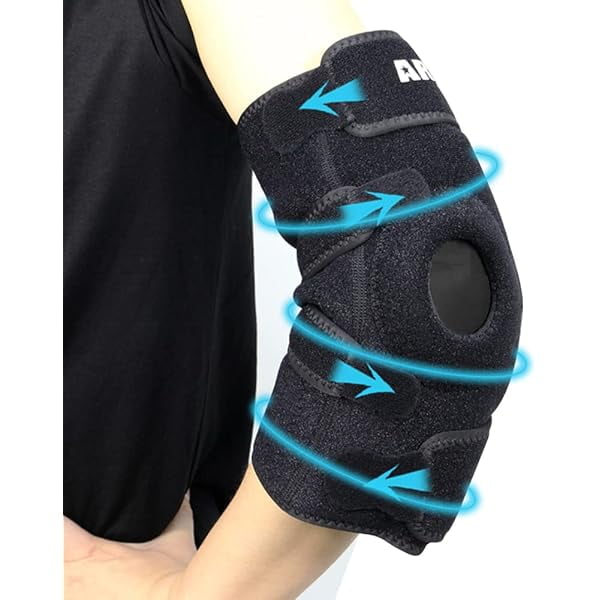 wonima44 ARRIS Elbow Ice Pack Wrap for Tendonitis and Tennis Elbow ...