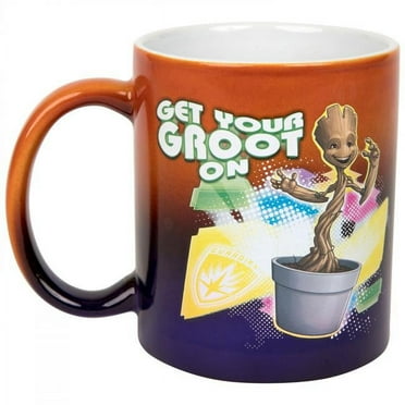 Marvel Guardians of the Galaxy Baby Groot 20 oz Ceramic 3D Sculpted Mug ...