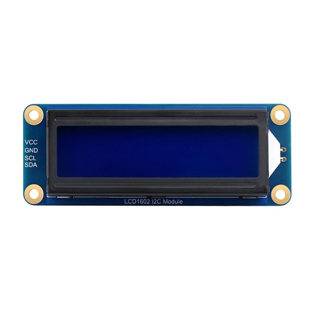 color blanco azul del módulo del LCD de los caracteres del módulo 16x2 ...