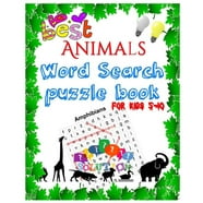 Kids Word Search Puzzle Book Ages 4-6 : Large Print Fun Word Find ...