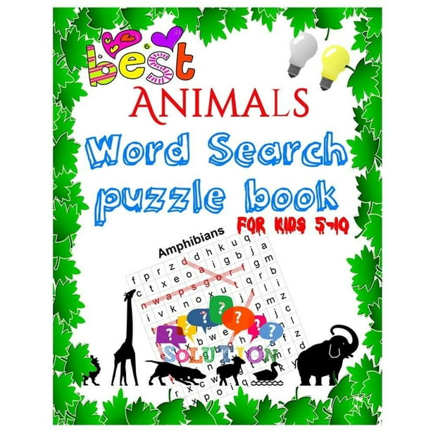 Kid Word Search Puzzles