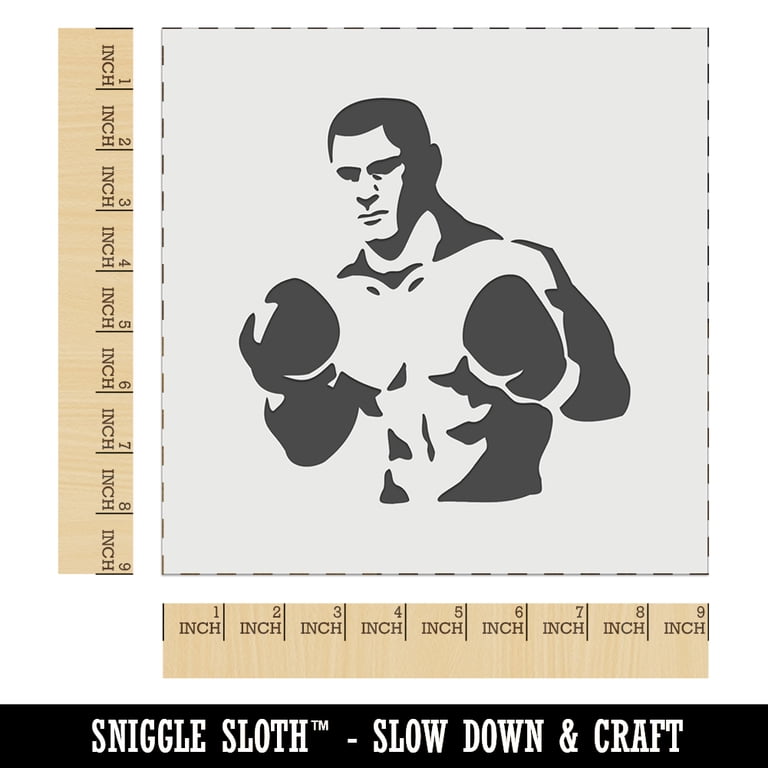 Boxing Stencil