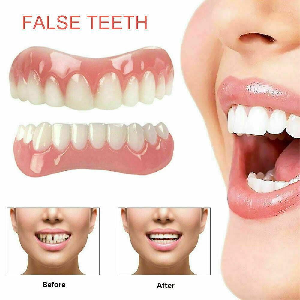 Click here for Geecy Veneers False Teeth Snap On Instant Smile Ve... prices