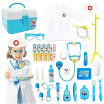 Kids Veterinary Set-11 Piece Complete Toy Set - Pretend Play Set by Hey ...