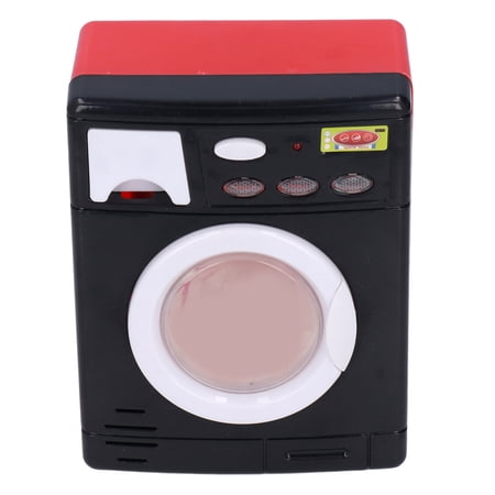 FAGINEY Kids Washing Machine Toys Simulation Cool Light Sound Mini ...