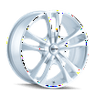 Touren TR9-3190 Hypersilver Rims Wheels 17X7 5X127 42ET 71.5CB OEM ...