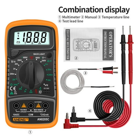 New Arrival Multi Function High Precision Multimeter Ammeter Volt ...