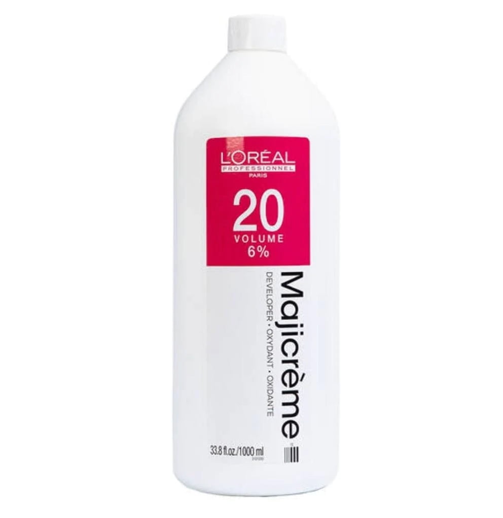 L'Oreal Professionnel Majicreme 20 Volume 6% 1L - Developer for Majirel ...