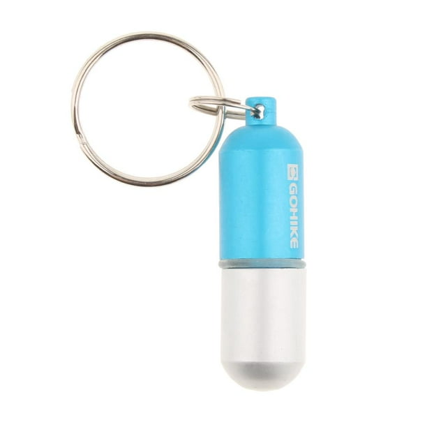 Waterproof Aluminum Storage Box Keychain Capsule Tablet S - Walmart.ca