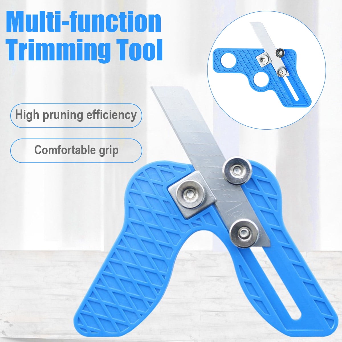 Atopoler Edge Banding Trimmer Sharp Manual Edge Cutter Straight Curve ...