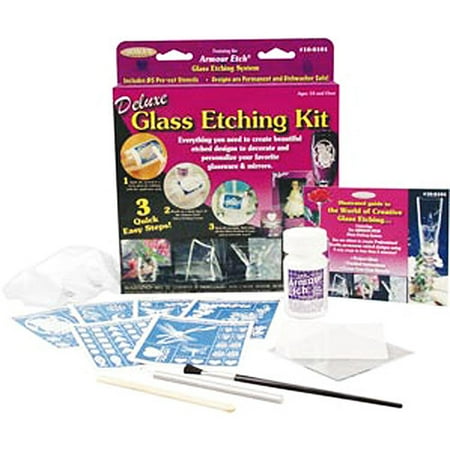 Deluxe Glass Etching Kit - Walmart.com