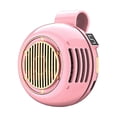 Gallickan Portable Bladeless Clip Fan, 360 Rotation Mini Wearable Belt ...