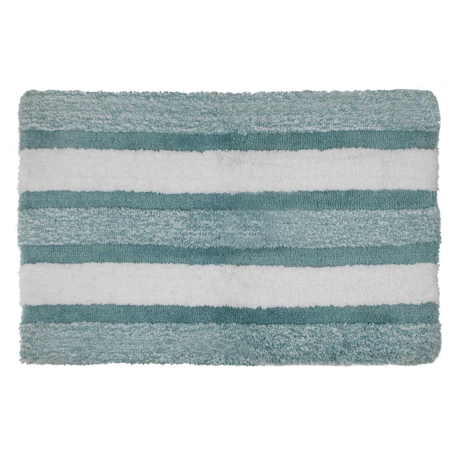 Microfibre Striped Bath Mat (Blue) (20 X 32) - Walmart.ca