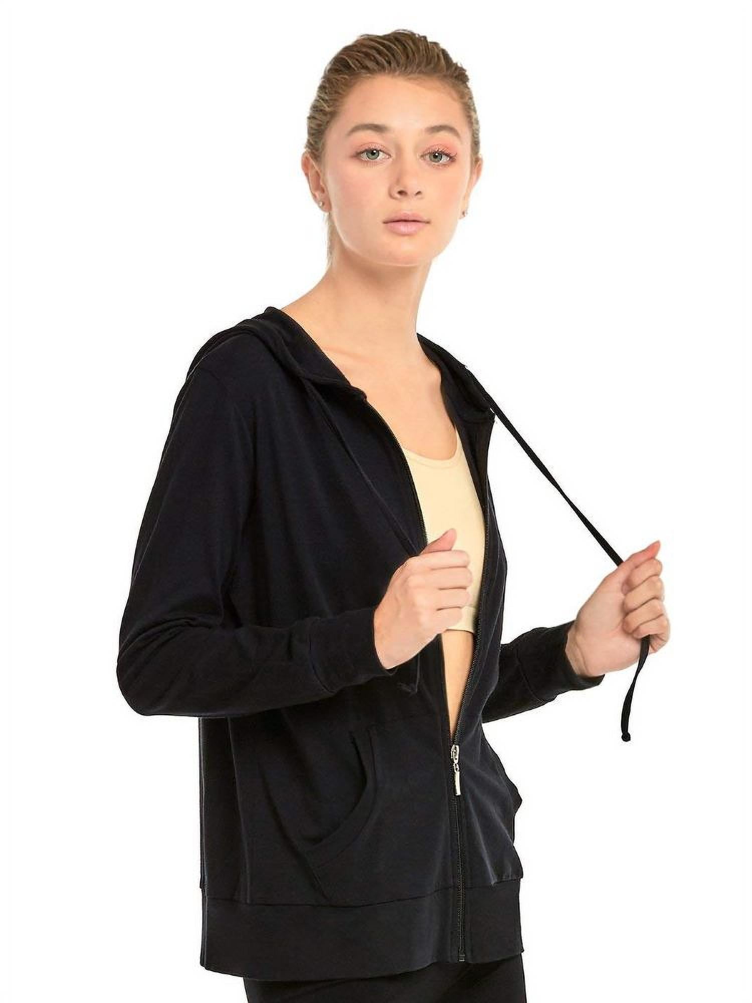 LAVRA Women's Athletic Zip Up Hoodie Light Weight Exercise Jacket ...