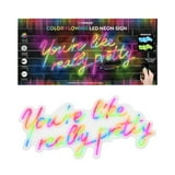 Xtreme Lit 26.3" x 12.3" 'You're like Really Pretty' Multi-color LED ...