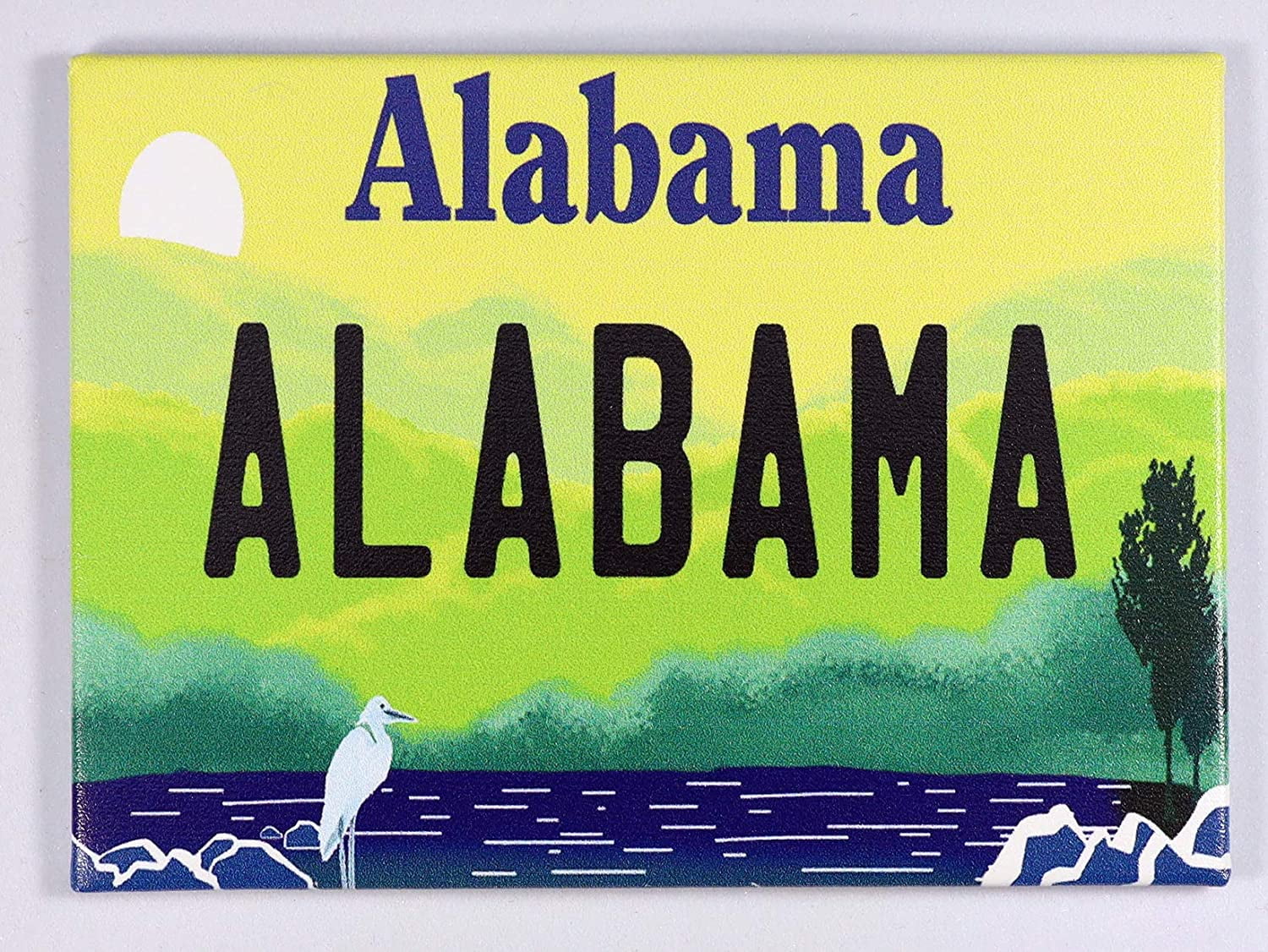 Alabama License Plate Fridge Collector's Souvenir Magnet 2.5" X 3.5 ...