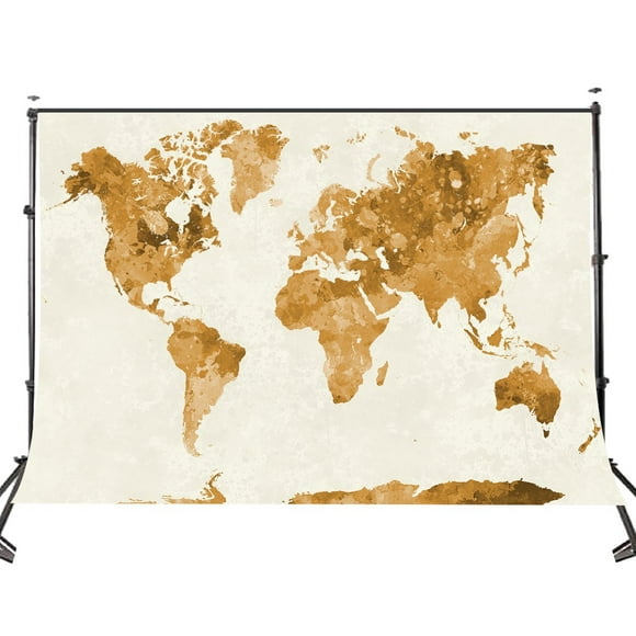 World Map Backdrop