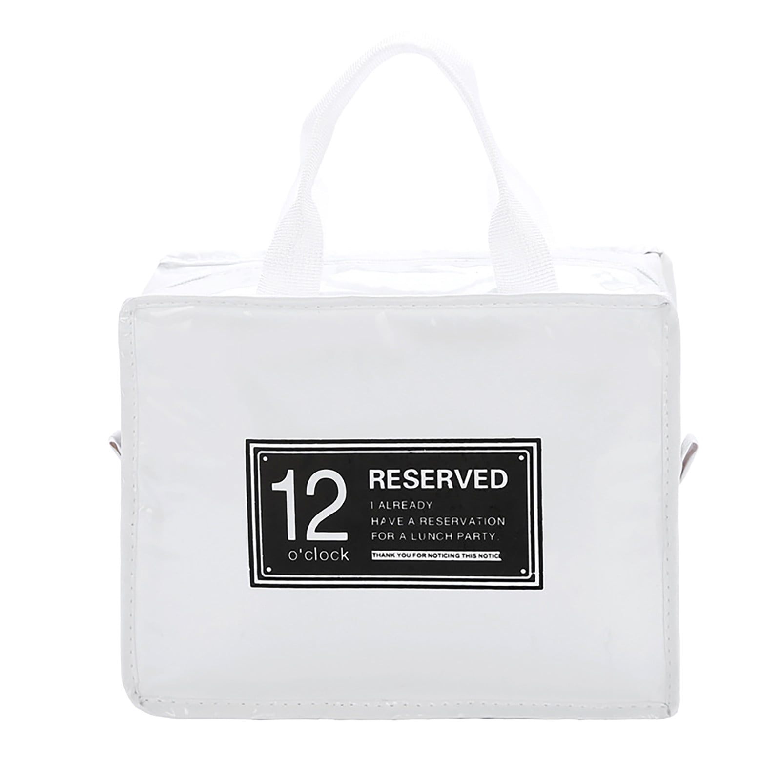 Vikakiooze 2022 Mirror Leather Insulation Bag Waterroof Lunch Box Lunch ...