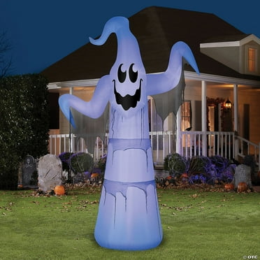 Airblown Inflatables Ghost with Witch Hat, 4' - Walmart.com
